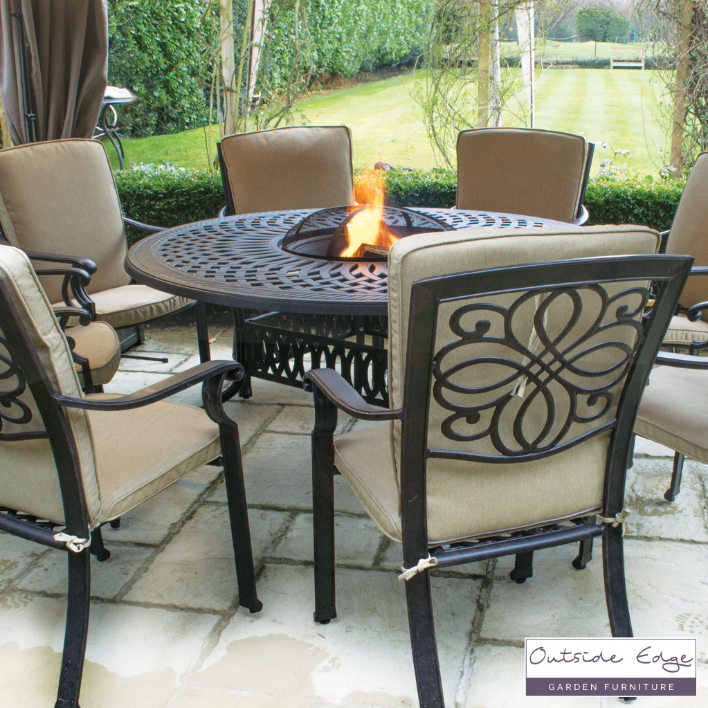 Fire & Ice 8 Seater Dining - Outside Edge Garden Furniture